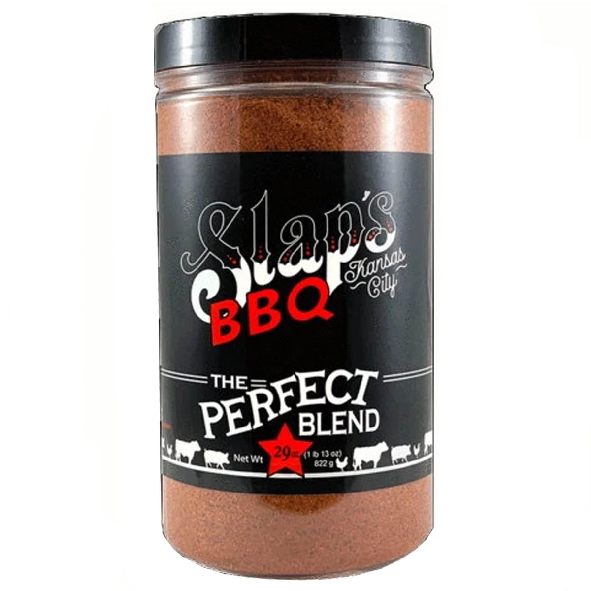 Slaps BBQ The Perfect Blend Rub and Seasoning 29 Oz Bottle Award ...