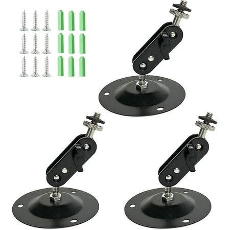 SICED 3pcs Adjustable Security Wall Mount Indoor Arlo Camera Wall Mount ...