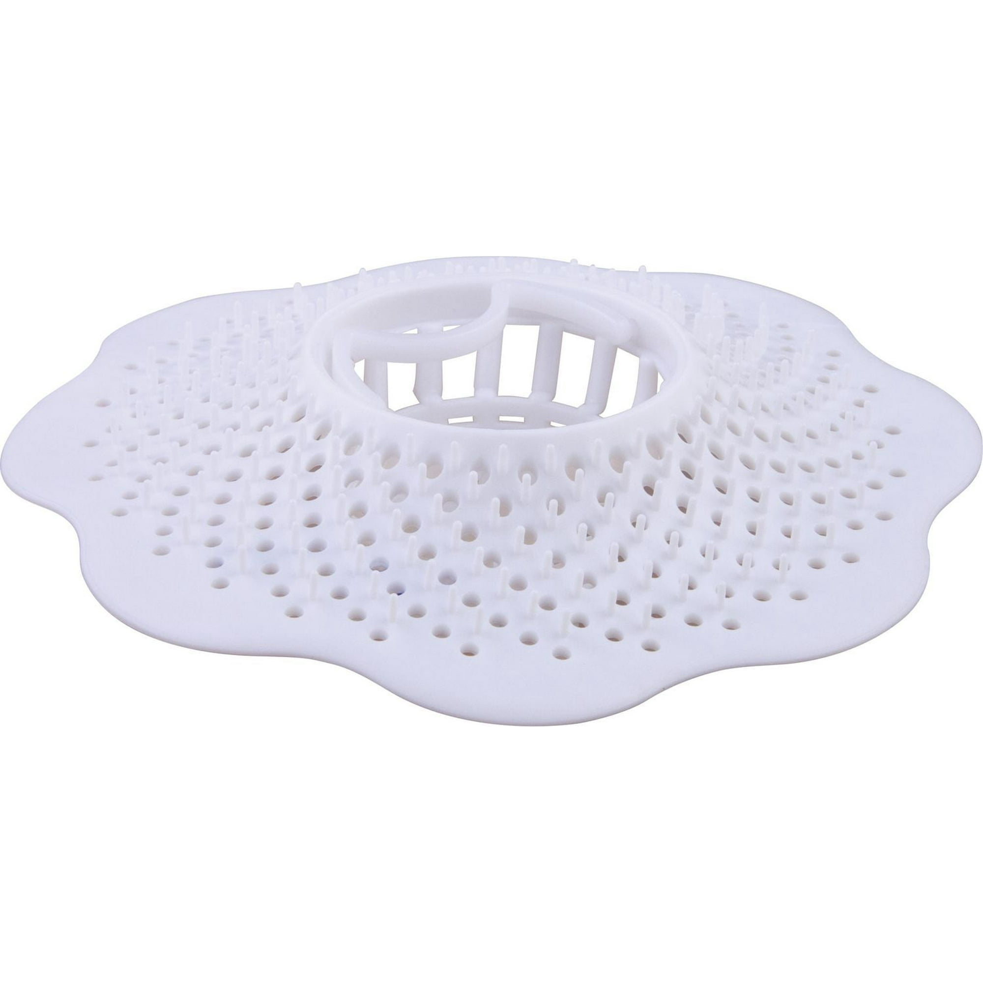 Click here for Peerless Rubber Shower Drain Hair Catcher In White prices