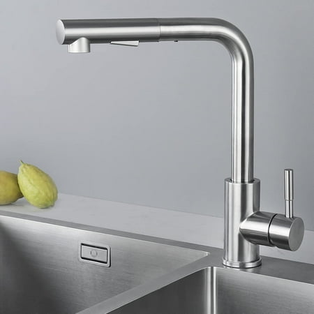 Kitchen Tap with Spray, Kitchen Mixer with Pull-out Spray, 360 ...