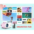 VANKYO Miracle 120 Mini Projector, 1080P, 300” Display, Portable ...