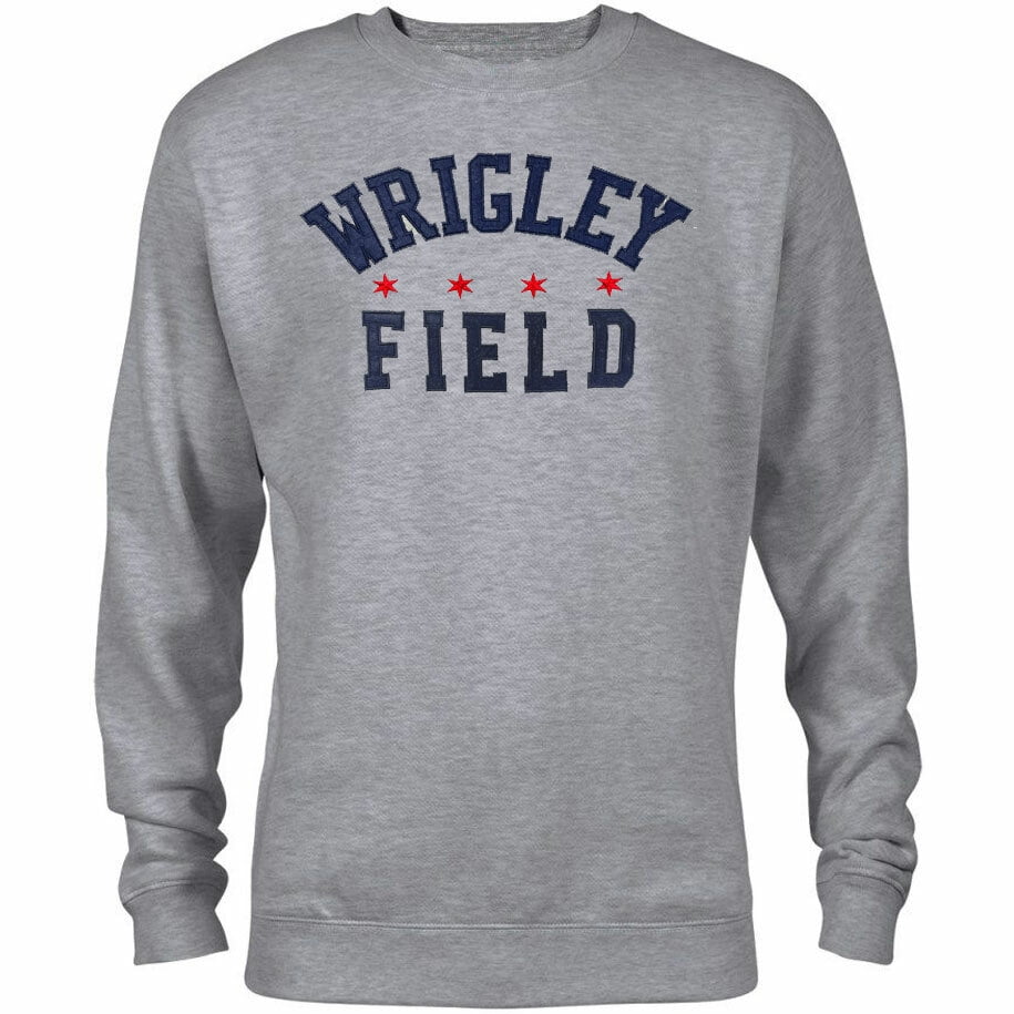 Wrigley Field 'Old School' Crewneck Flock Sweatshirt - Walmart.com