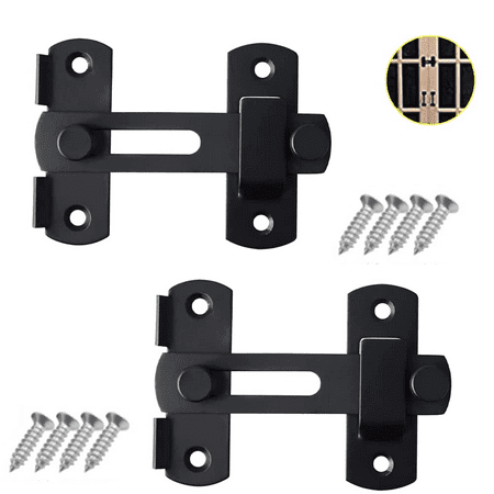 CARBONLIKE Door Latch Stainless Steel Padlock Door Lock Small Door Lock ...