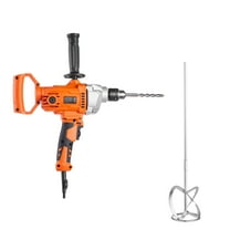 VEVOR Drill Mixer, 5/8 inch Corded Electric Drill Mixer Set, 0-850RPM 5 ...