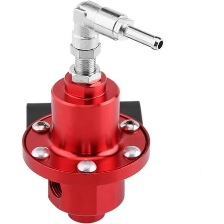 Fuel Pressure Regulator Kit Universal Aluminum Adjustable FPR Fuel ...