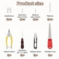 Basket Basketry Tool Kit Including Scissors Awls Knitting Needle ...