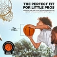 Lifeworks 7" Mini Basketball, Size 3 Basketball for Kids Ages 4 ...