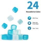 Ezee Freeze Reusable Ice Cubes, Ezeefreeze Cubes, Ezee Freeze Ice Cubes, Reusable Square Plastic ...