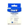 Oral-B Threader Floss, Built-In Threader Tip, 30-Count Packets, Pack of ...