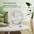 Compact 5V USB Power Desktop Fan With Durability Design Ideal For ...