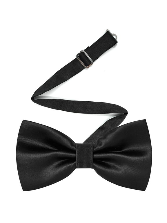 Premium Classic Solid Color Adjustable Tuxedo Neck Bowtie Bow Tie ...