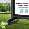 Inflatable Projector Screen for Outside 15ft Blow Up Movie Screen ...
