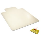 Deflecto EnvironMat 45 x 53 Chair Mat for Hard Floor, Rectangular with ...