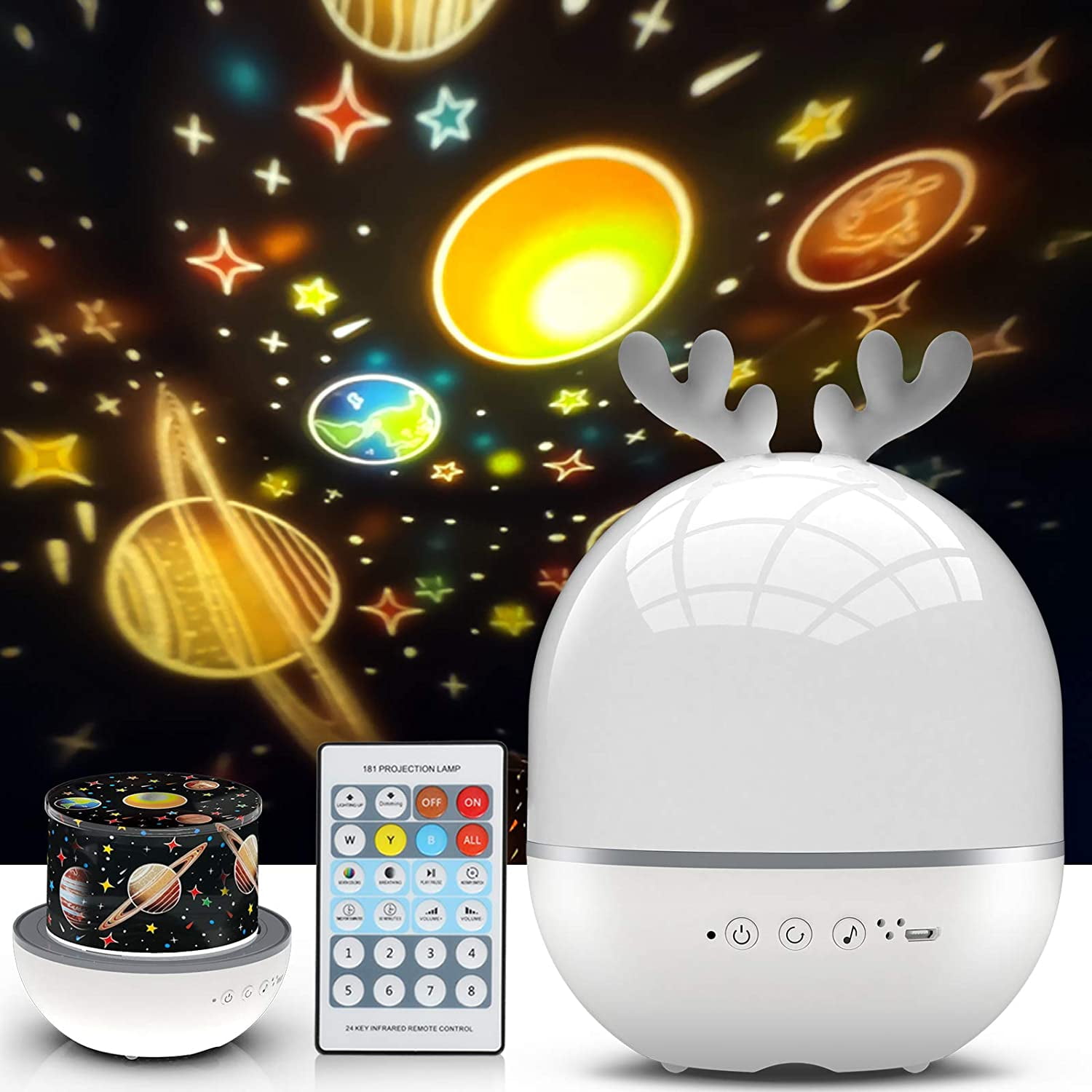 Click here for Fybto Night Light Projector For Kids  Baby Bunny N... prices