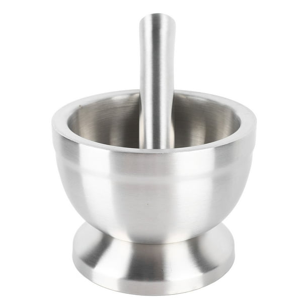 Stainless Steel Mortarand Pestle,18/8 Stainless Steel Mortar Garlic ...