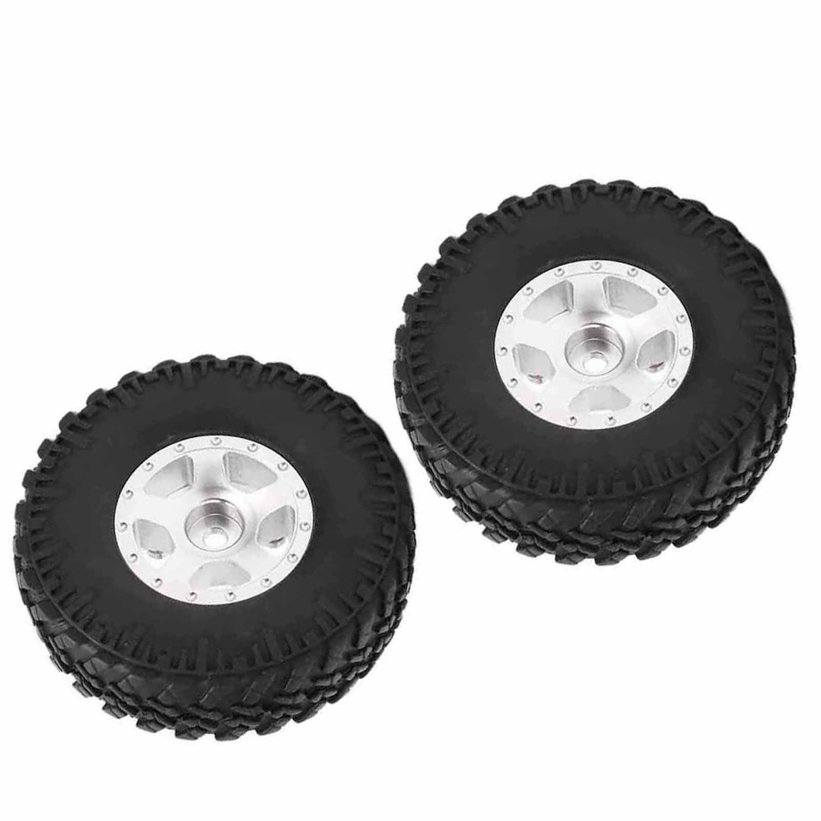 1/24 RC Llantas Juego De Neumáticos, Compacto CNC Antideslizante 1/24 ...