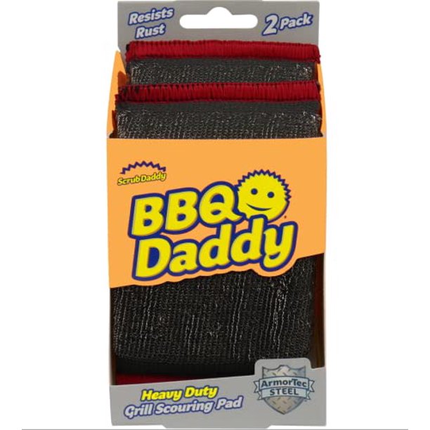 Scrub Daddy BBQ Daddy Scour Steel Multipurpose Scouring Pad No ...