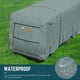 KING BIRD Extra-Thick 4 Layers Travel Trailer RV Cover Anti-UV Top ...