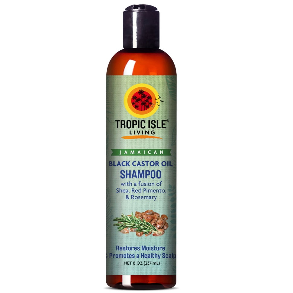 Tropic Isle Living Jamaican Black Castor Oil Shampoo 8 Oz. - Walmart.com