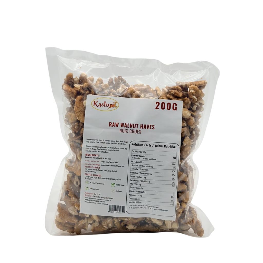 Click here for Kasturi Raw Walnuts Halves 200g  Unsalted Walnut S... prices