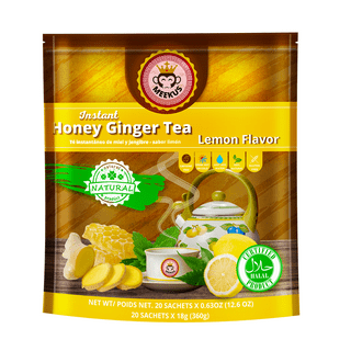Meekus Honey Ginger Tea Oolong Flavor 20 sachets X 0.63 Oz(12.6 Oz) 18g ...