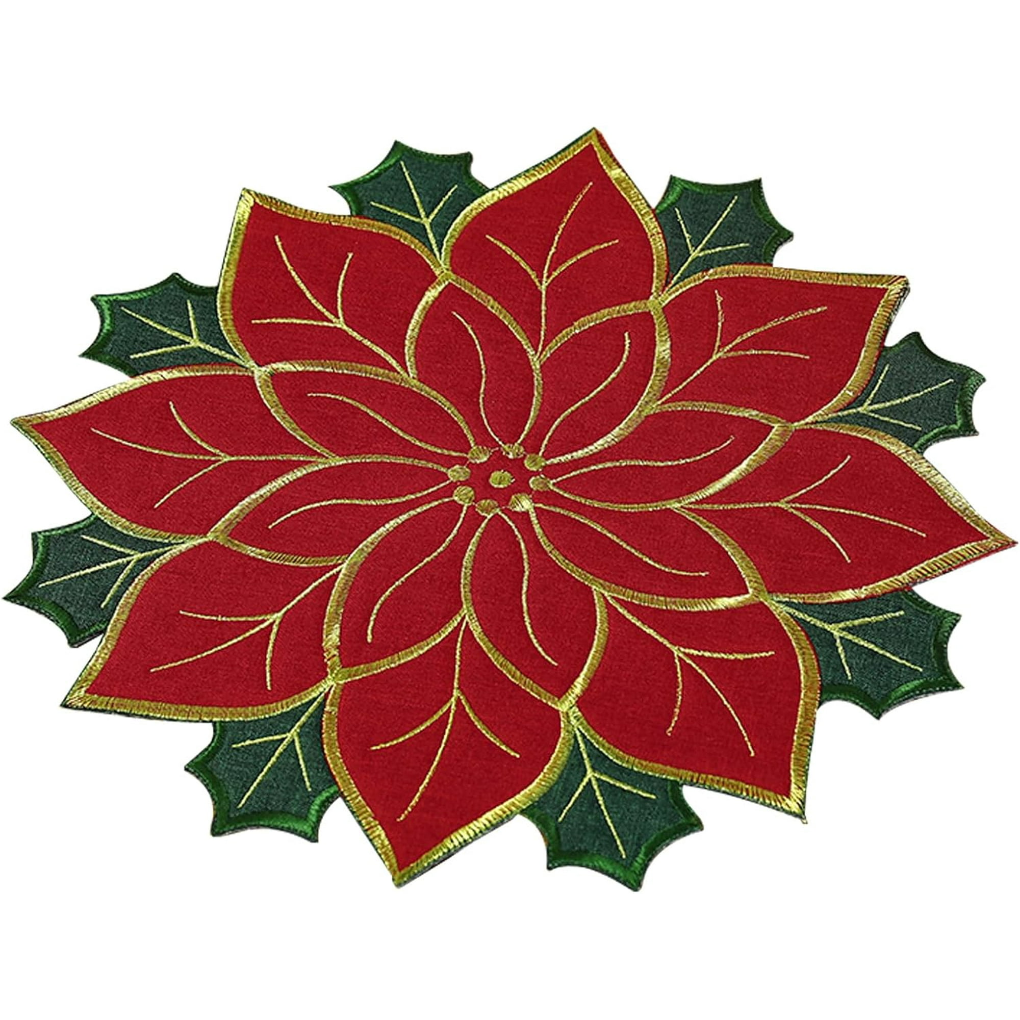 Click here for Unbranded Yazoeia 16inch Christmas Red Round Poins... prices