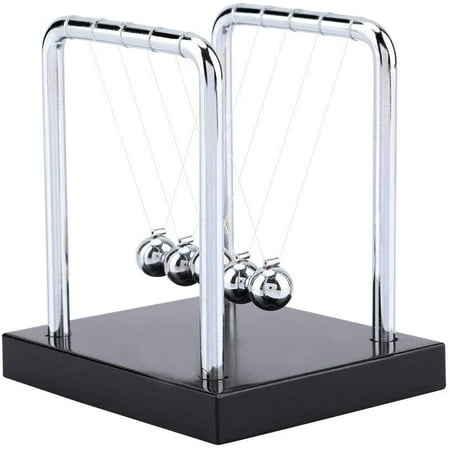 Newton pendulum, classic shot put pendulum, 5 balls, physics decoration ...