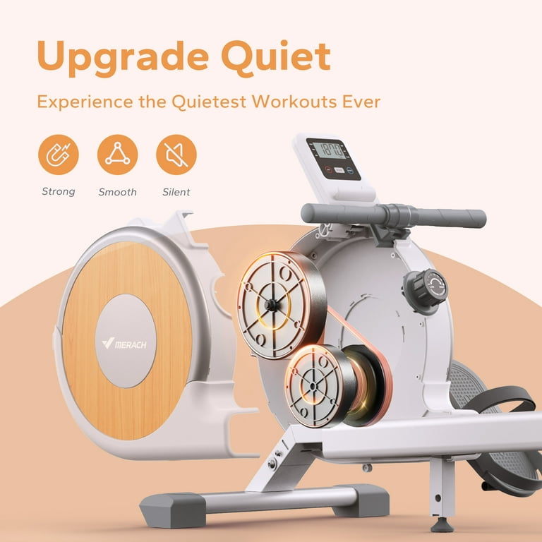 MERACH Q1S Rowing Machine: 16 Resistance Levels, Bluetooth MERACH Q1S Rowing Machine: 16 Resistance Levels, Bluetooth