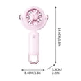 Beforeyayn Handheld Desktop Fan, Rotatable and Quiet USB Rechargeable ...