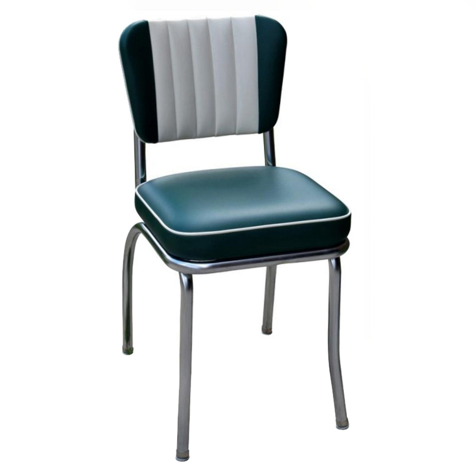 Richardson Seating Two Tone Channel Back Dining Chair with Box Seat ...