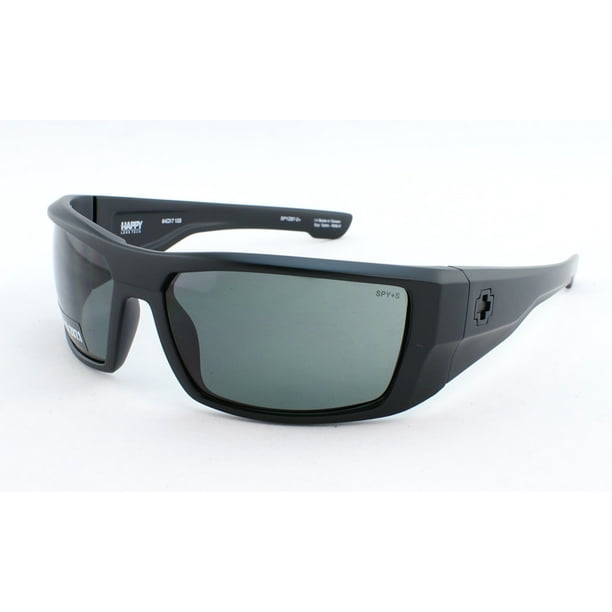 Spy Dirk Sunglasses 6800000000011 - SOSI ANSI RX Matte Black/Happy Gray ...