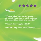 VegLife Vegan Kids Multiple | Berry Flavor Chewable Multivitamin ...
