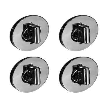 Uxcell 6 Pack Alloy Turn Lock Clasp Purse Closures Twist Lock Bag ...