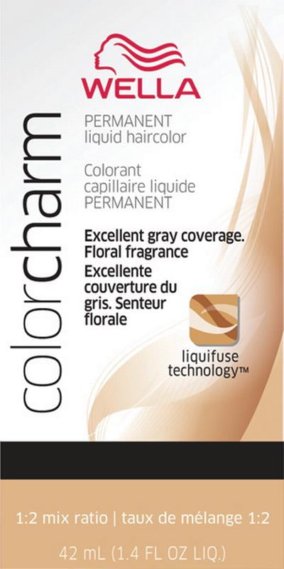Wella Color Charm Permanent Liquid Haircolor - 336 5AA Light Drab Brown ...
