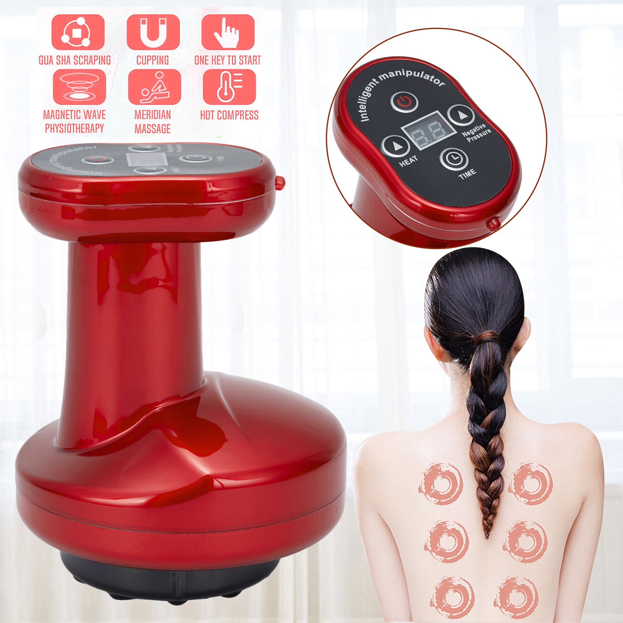 Buy Smart Vacuum Scraping Cupping Electric Cupping Therapy Machine 9 ...