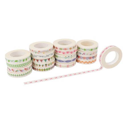 Colored Masking Tape, Japanese Style Diverse Pattern 19Pcs Washi ...
