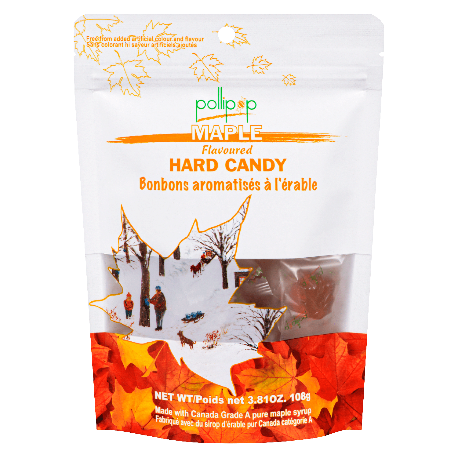 Click here for Pollipop Maple Flavoured Hard Candy S prices