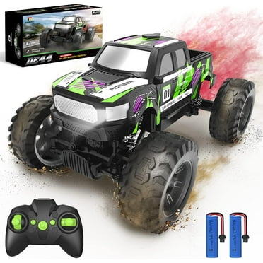 BLUE BLOCK Remote Control Full Function Extreme Flame Monster Truck ...