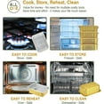 20-Pack Heavy Duty Aluminum Foil Pans with Lids, Reusable Oven Safe ...