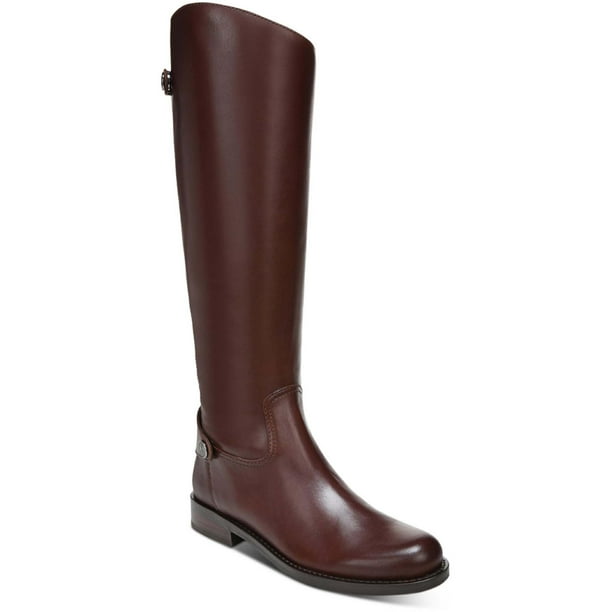 Sam Edelman Womens Mikala Leather Riding Knee-High Boots - Walmart.com