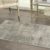 Nourison Concerto Beige and Grey Area Rug, Transitional Abstract ...