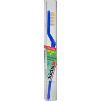 Fuchs Brushes Record V Natural Bristle Toothbrush - Adult Medium - Case of 10 - Walmart.com