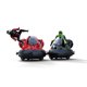 Speed Racers Set of 2 Stunt Remote Control RC Battle Bumper Cars With ...