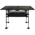 Adjustable Height Aluminum Camping Table Folding Portable Outdoor Table ...