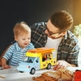 Miniature Ice Cream Car Model Play Vehicle Toy with Moving Wheel ...