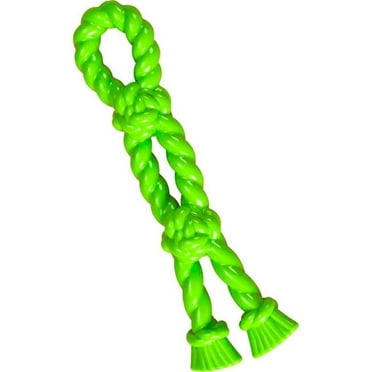 SPOT Play Strong Foamz Tugs Ball and Rope Dog Toy, 3.25" - Walmart.com
