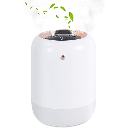 Bedroom humidifier, cold mist humidifier, 1 liter wireless silent ...