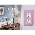 Bling Silver Rhinestone Wall Plates, Durable Decorative Covers for Home ...