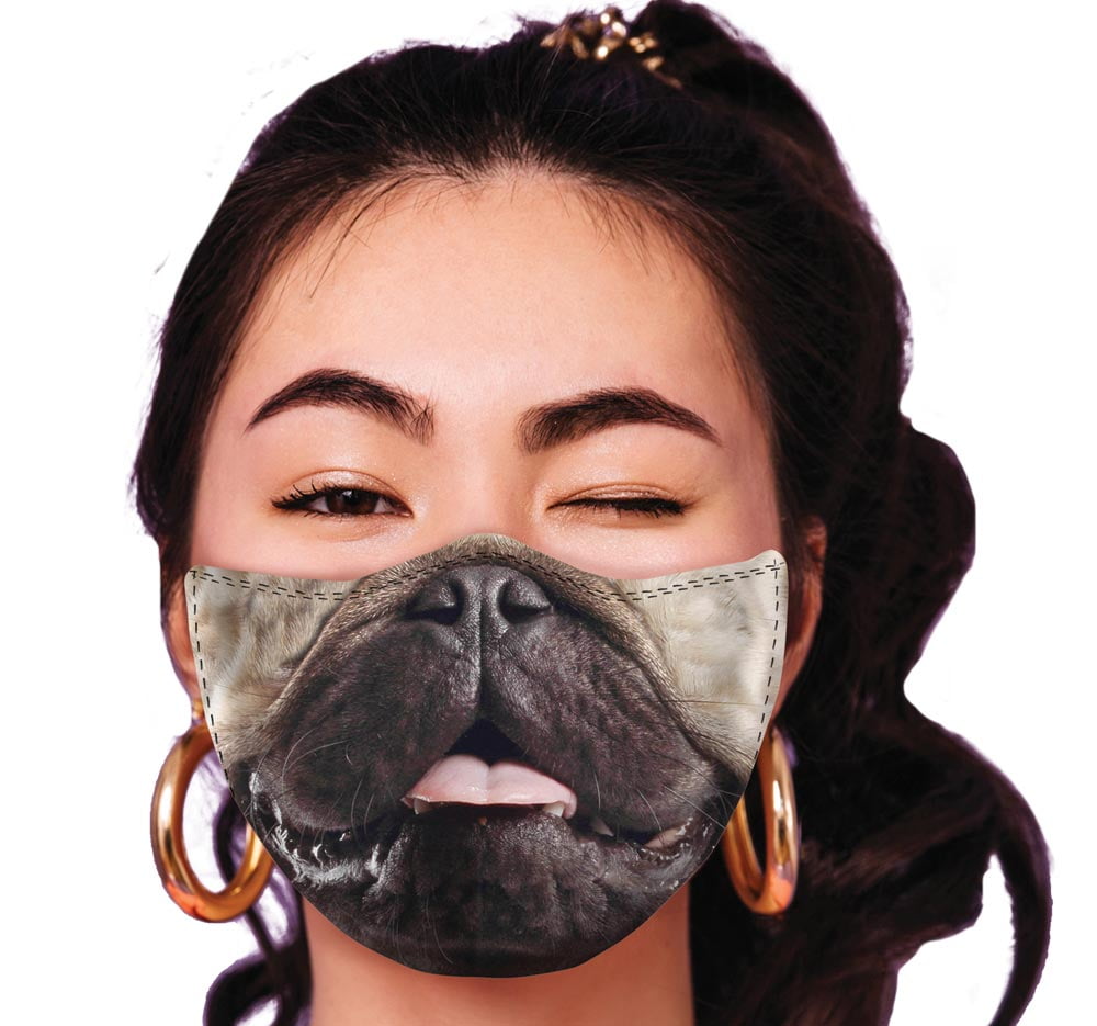 MASK COVER PUG LIFE - Walmart.com