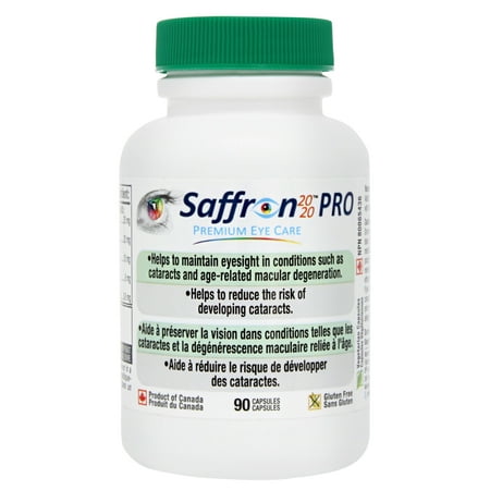 Persavita Canada Saffron Eye Supplement Saffron 2020-PRO, 90 Capsules ...
